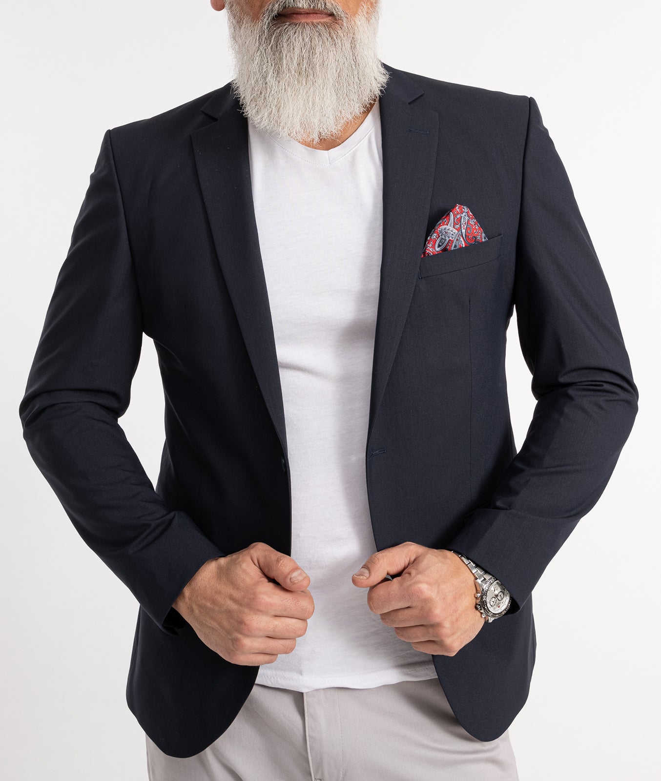 Indumentum Herren Sakko Slim Fit IJS-103 – Rock-Creek